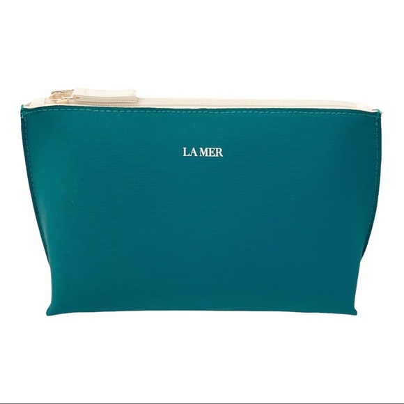 La Mer | Bags | La Mer Cosmetics Travel Pouch Teal | Poshmark